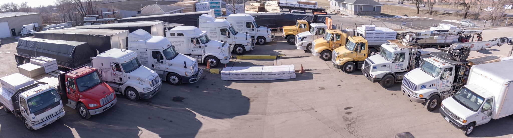 Commercial Materials Delivery - Meet Our Fleet - flameproof.com